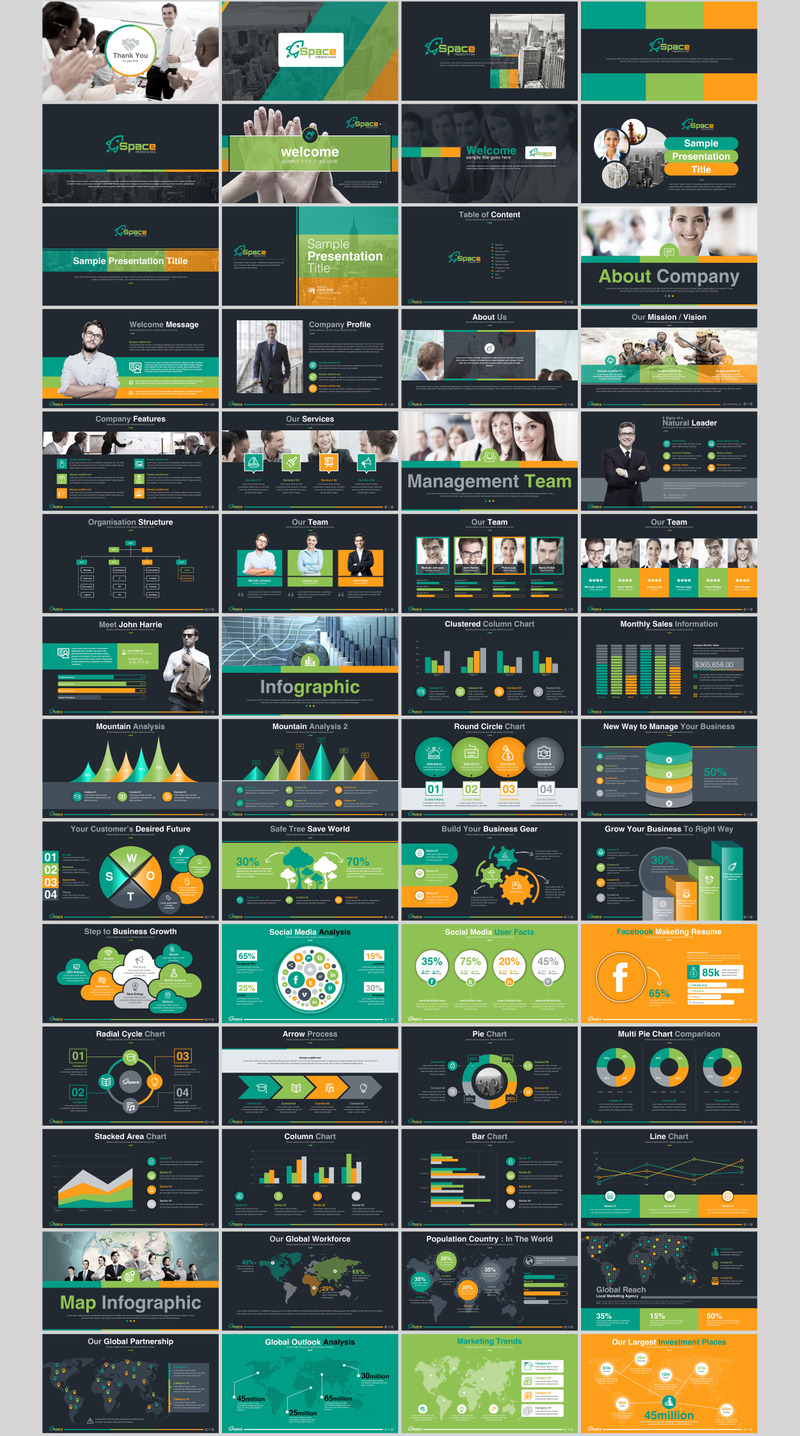 Startup Business - Presentation PowerPoint template Startup Business - Presentation PowerPoint template